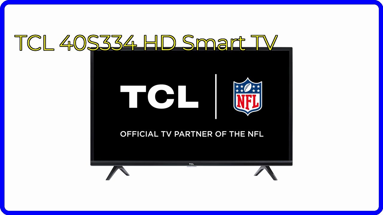 REVIEW (2026): TCL 40S334 HD Smart TV. ESSENTIAL details. - YouTube