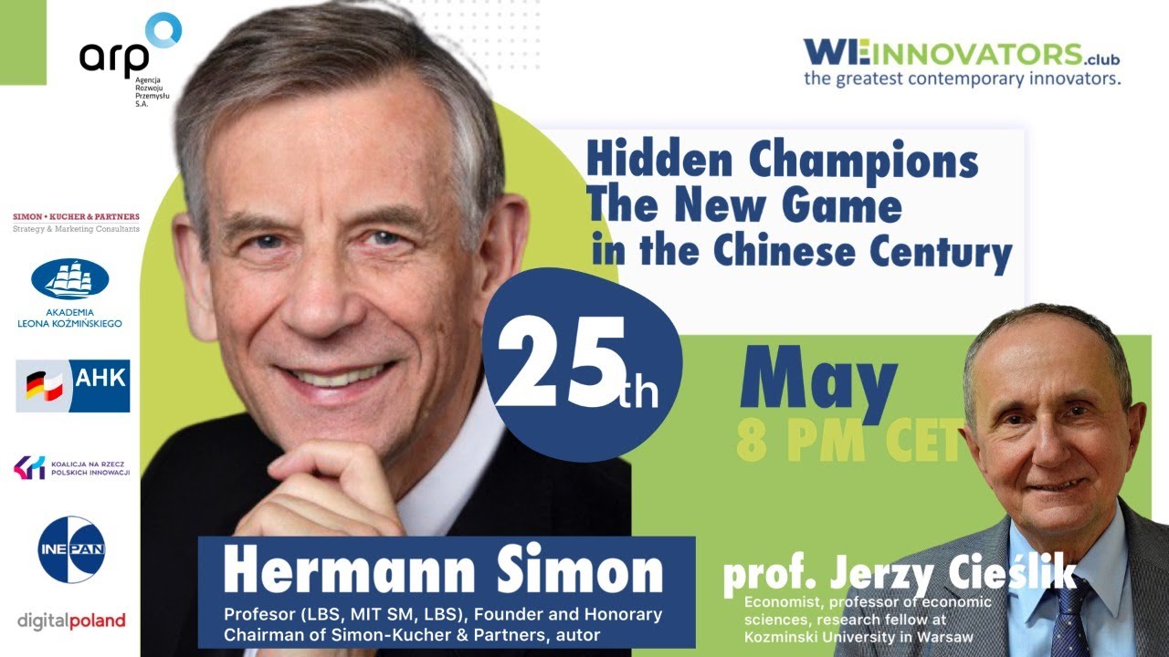 prof. Hermann Simon: Hidden Champions – The New Game in the Chinese ...