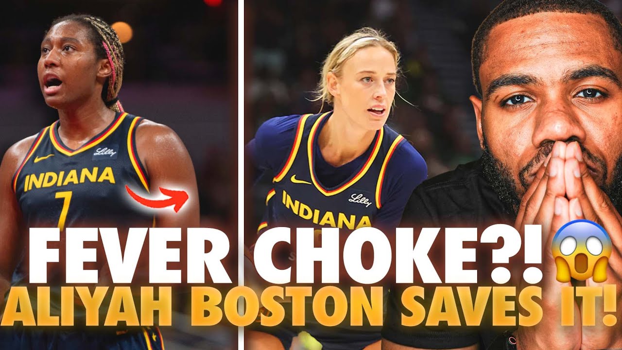 Aliyah Boston SAVES Fever From CHOKE Job | Sophie Cunningham Goes OFF ...