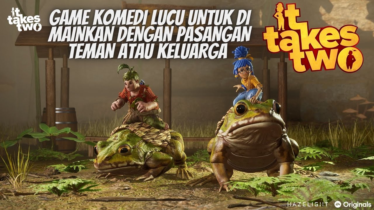 REVIEW GAME IT TAKES TWO - GAME DENGAN GENRE KOMEDI ROMANTIS 4K - YouTube