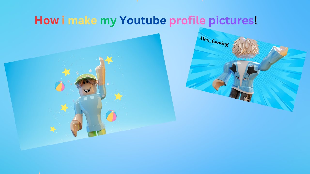 Easy Tutorial on how to make GFX profile picture on PC! (2024) - YouTube