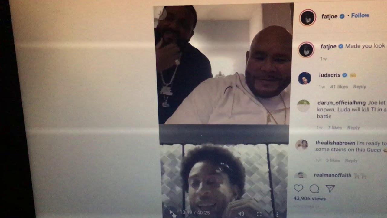 LUDACRIS FAT JOE 2x PLATINUM DJ KHALED REACTION 🔥🔥 - #TheMusicBangsShow ...