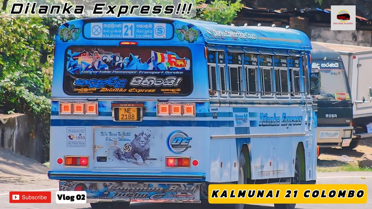 Dilanka Express - Colombo to Kalmunai | Morning Kandy View ☘️🌞 - YouTube