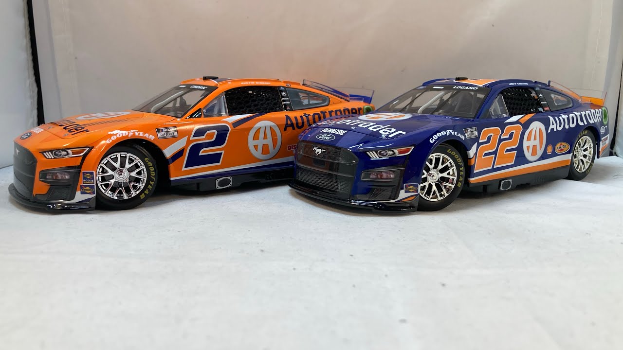 Review: 2022 Joey Logano & Austin Cindric #2 & #22 Autotrader Ford ...