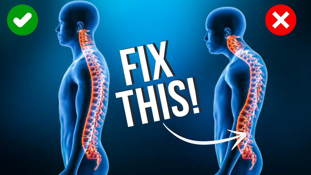 A SIMPLE Guide to Fixing a Posterior Pelvic Tilt (and Kyphosis) - YouTube