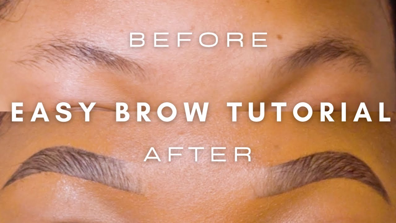 *DETAILED* Eyebrow Tutorial | How To Arch Your Eyebrows For Beginners ...