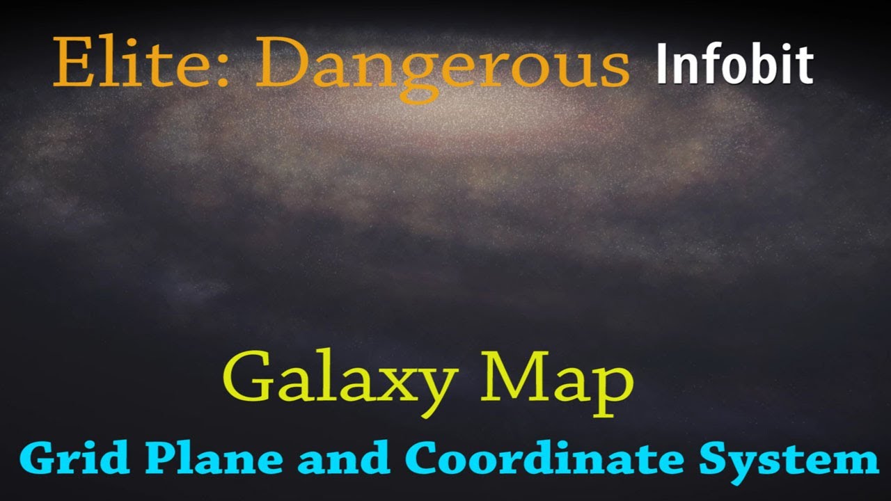 Elite: Dangerous Infobit [Galaxy Map - Grid Plane and Coordinate System ...