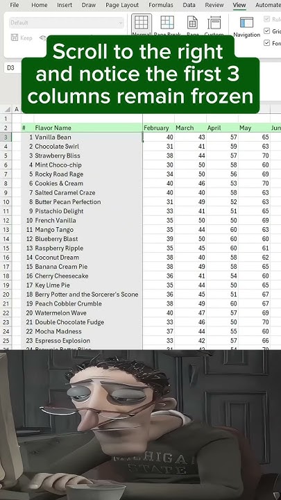 In this short you will learn how to freez data in excel. #excel #exceltips #excelfunction - YouTube