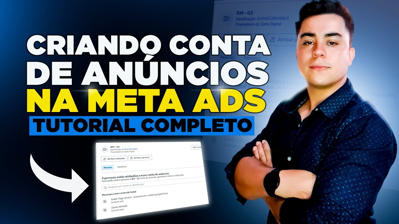 COMO CRIAR E CONFIGURAR UMA CONTA DE ANÚNCIOS NA META ADS - TUTORIAL ...