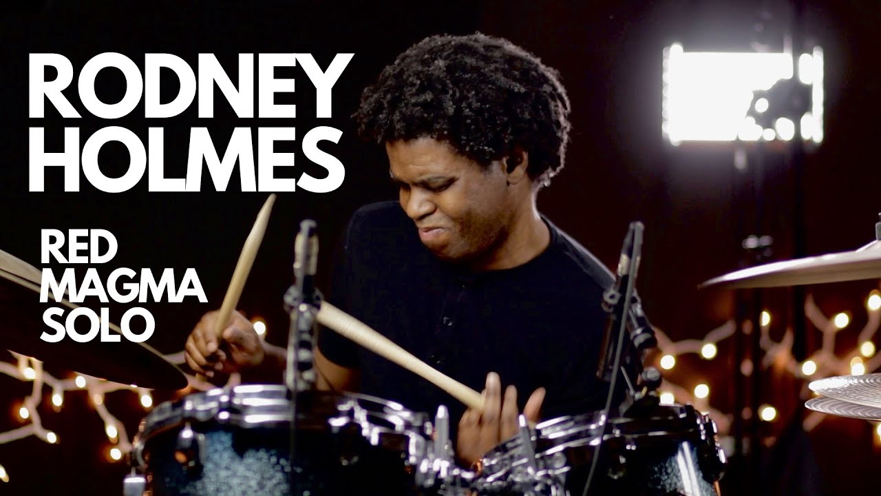 RODNEY HOLMES " Red Magma" Drum Interlude - YouTube