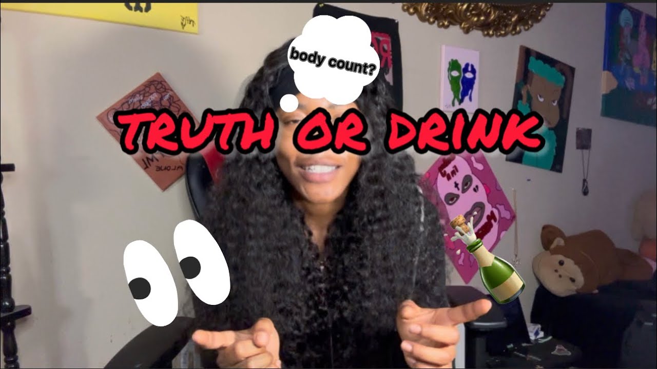 🥵spicy truth or drink🌶️ (yall asked some wild questions 😂) - YouTube