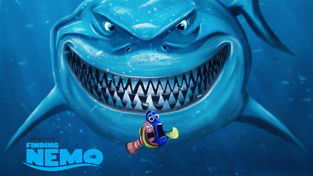 Finding Nemo Shark Wallpaper