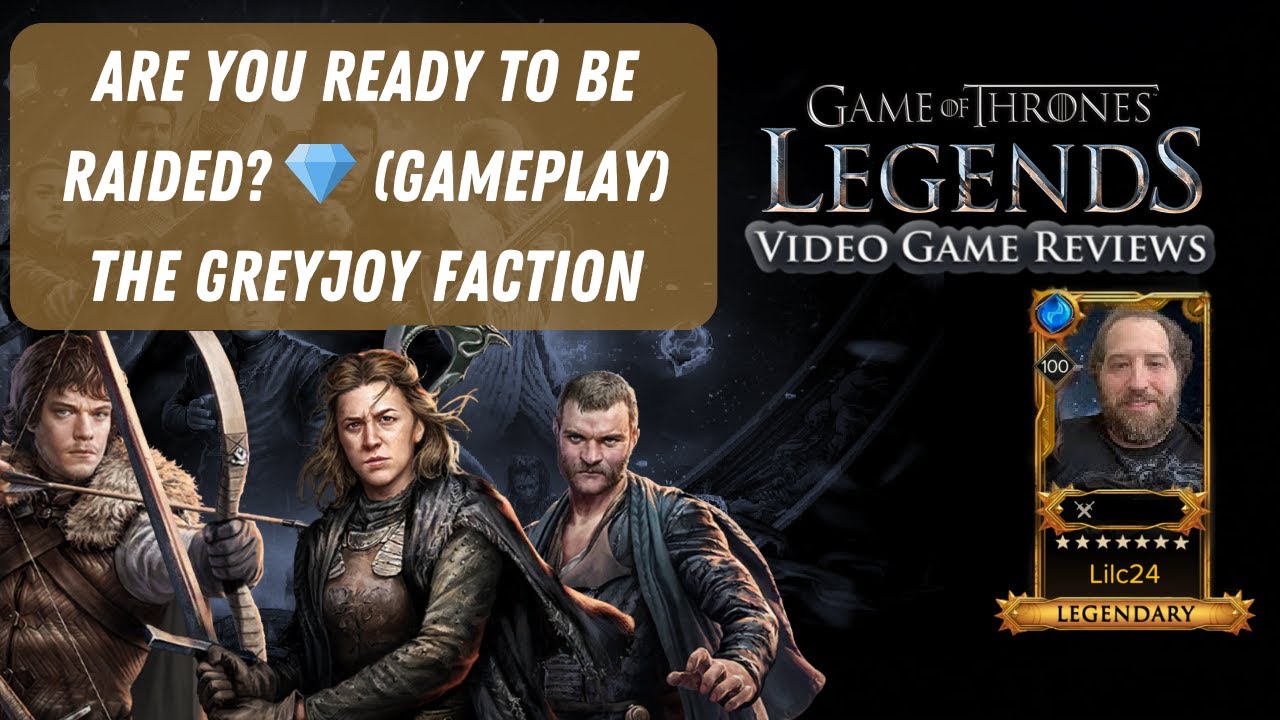 The Greyjoy “Raid” Team 💎 - Euron, Yara, Theon Gameplay and Breakdown | Game of Thrones Legends ...