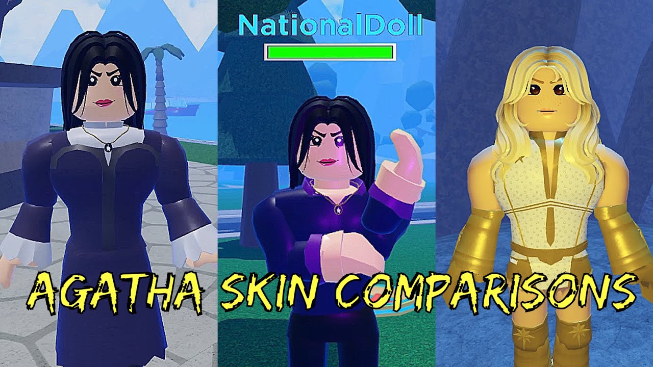 New Agatha skin! Comparing Agatha skins + combos. Agathas + starlight ...