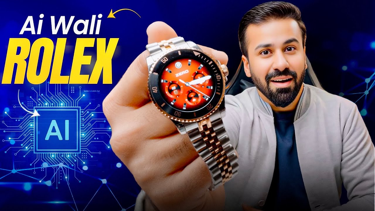 ROLEX With Ai | Most Premium Smartwatch Ever FT. Zero Lifestyle Regal ...
