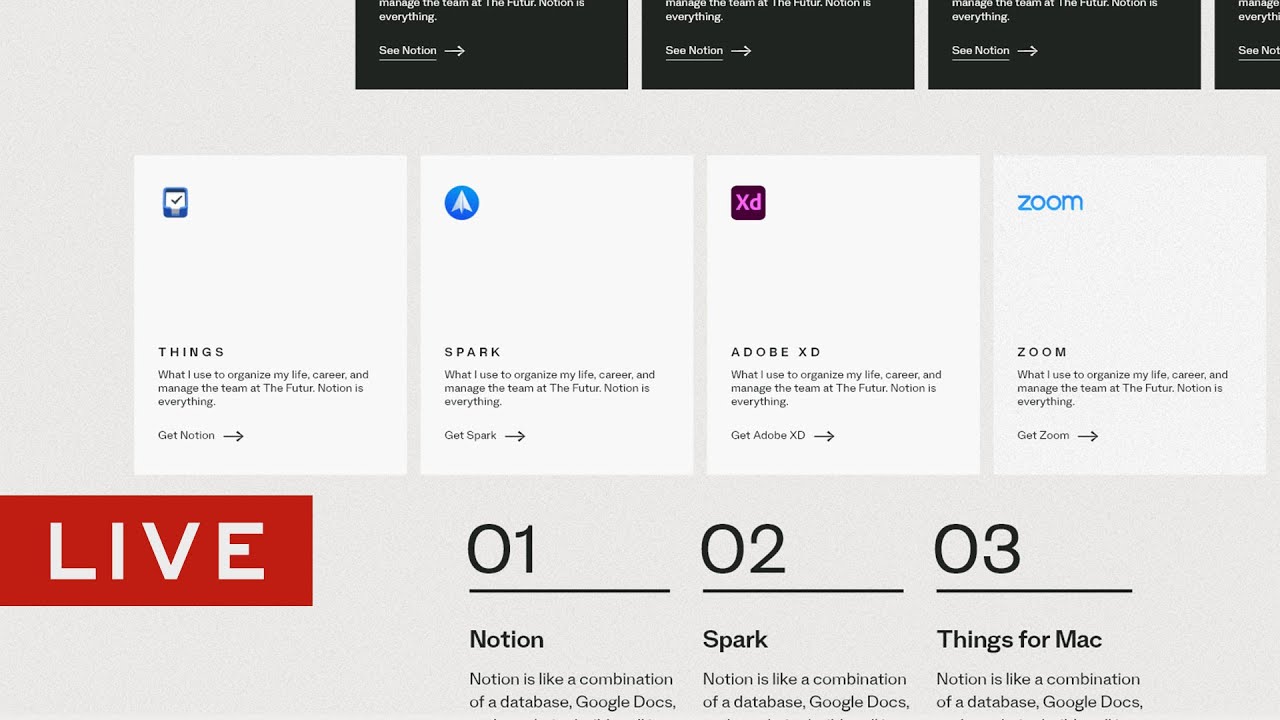 🔴 Live: Card Design for a Personal Portfolio Site - YouTube