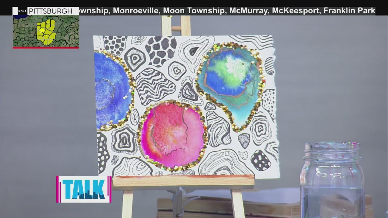 Brushing up our water color painting skills with Kaitlyn Edington - YouTube