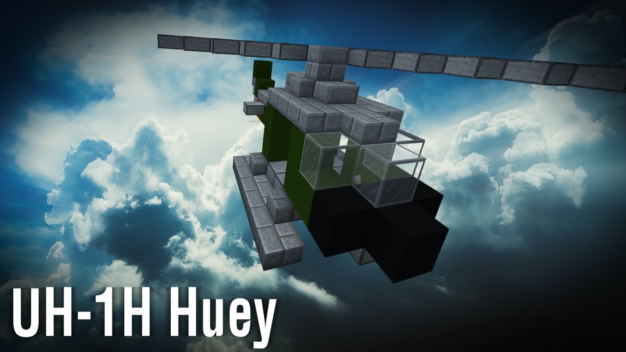 MINECRAFT UH-1H Huey [GERMAN|HD] - YouTube