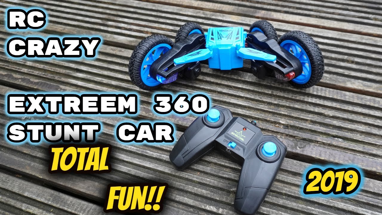 RC Stunt Car for Kids, Double-Sided 360° Spin & Flip RC Vehicle Toy ...