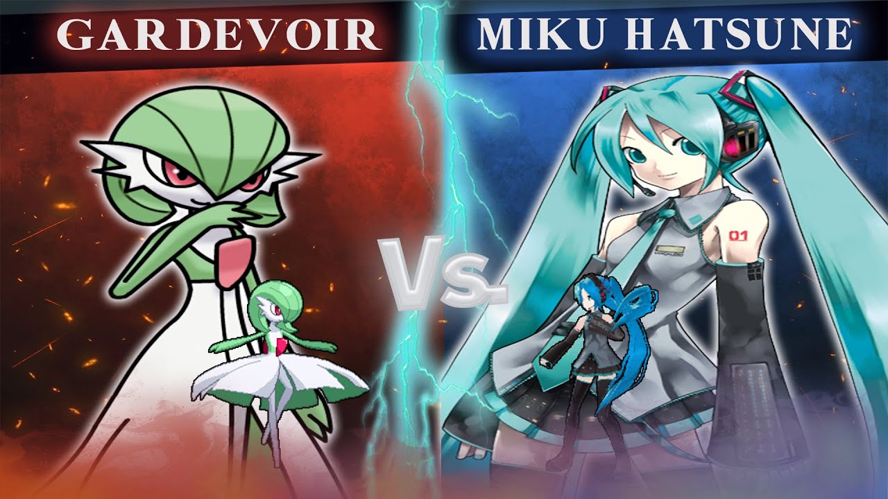 [MUGEN] Gardevoir vs Miku Hatsune (MMD) - YouTube
