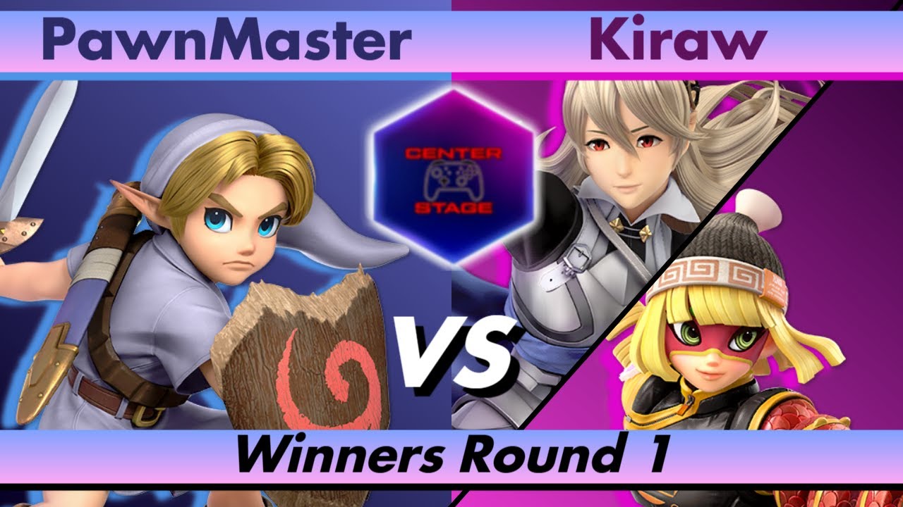 Center Stage #60 - PawnMaster (Young Link) vs Kiraw (Corrin/Min Min ...