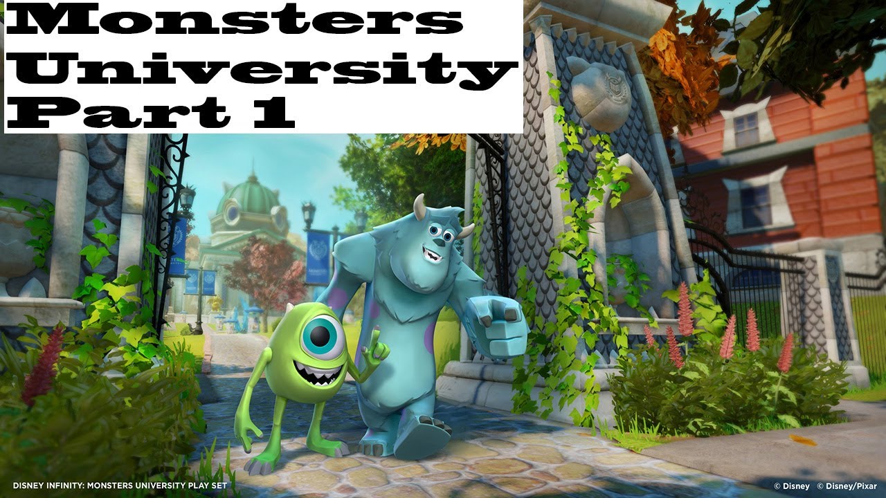 Let's Play Disney Infinity - Monsters University Part 1 - YouTube