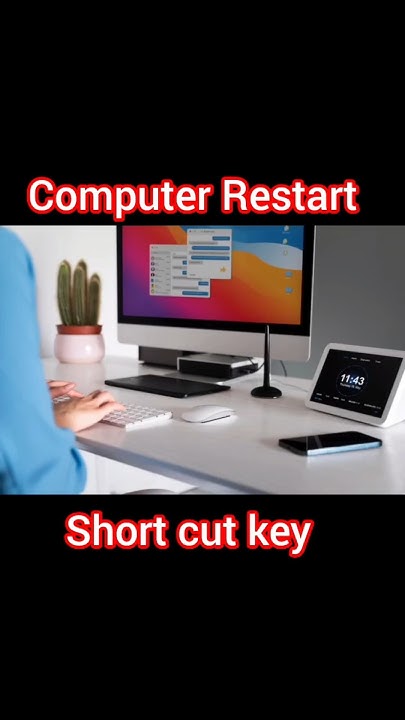Computer Restart Shortcut key - YouTube