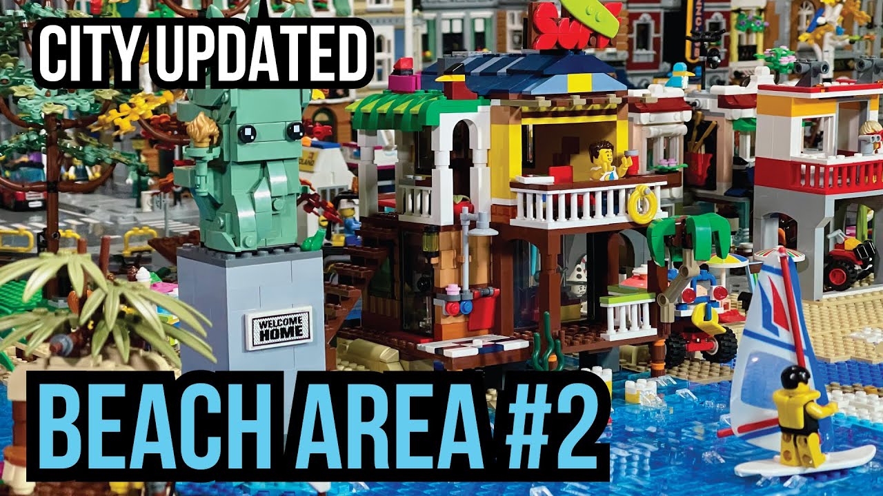 LEGO City Update: Beach Area 2 - YouTube