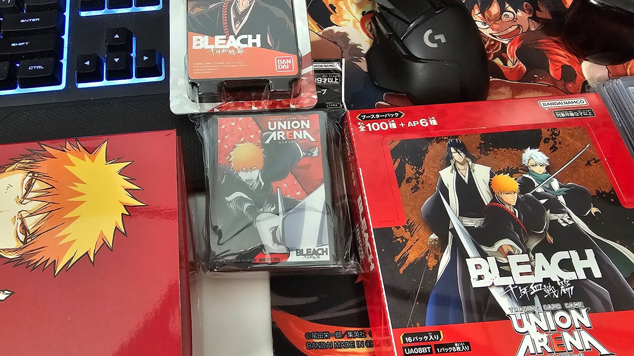IRL Bleach TYBW Summoning | Union Arena TCG Booster Box Opening - YouTube