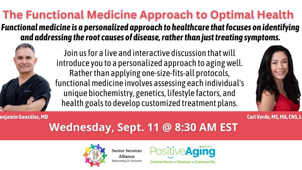 The Functional Medicine Approach to Optimal Health - YouTube
