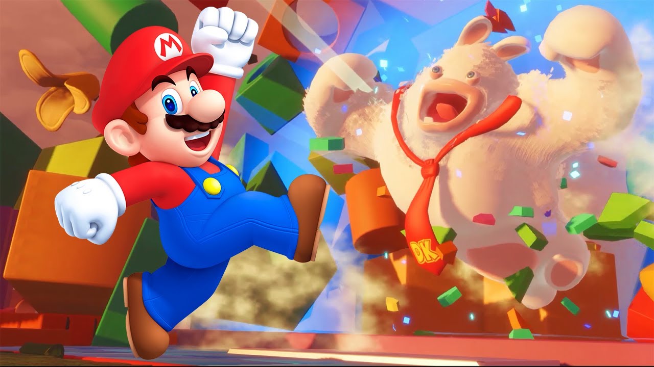 Rabbid Kong Boss Fight | MARIO + Rabbids Kingdom Battle | NINTENDO ...