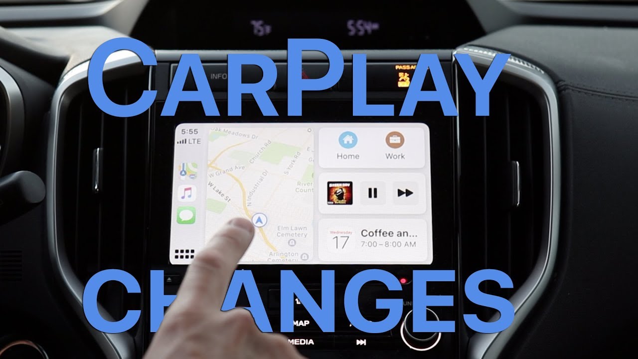 CarPlay in iOS 13 - A Whole New Look - YouTube