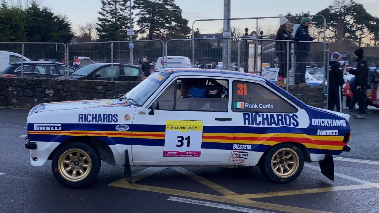 Killarney Historic Rally 2023 - Parc Ferme - YouTube