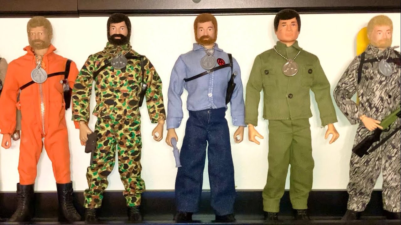 Stunning Re-flock / Flocking on vintage G.I. Joe heads by GIJOEAT - YouTube