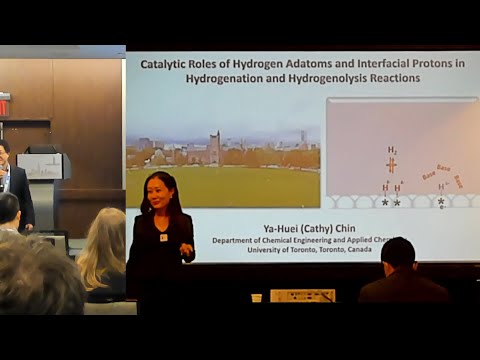 Cathy Chin-catalytic roles of hydrogen adatoms and interfacial protons in hydrogenation and ...