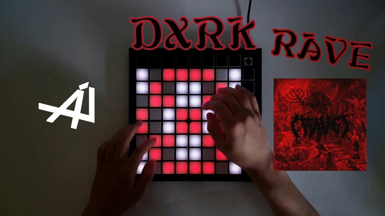 Dxrkダーク - RAVE || Launchpad X cover - YouTube