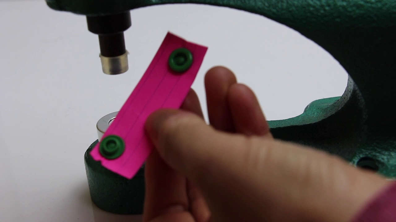 How to Install Snaps with KAM Table Press without Changing Dies - YouTube