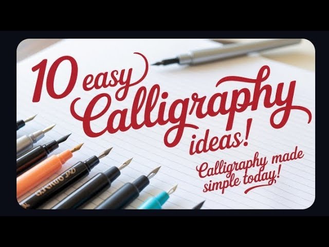 Easy Calligraphy Art
