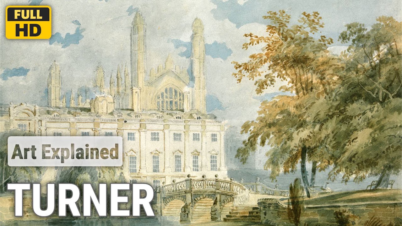 Turner: A collection of 10 oil and water color paintings with title and ...