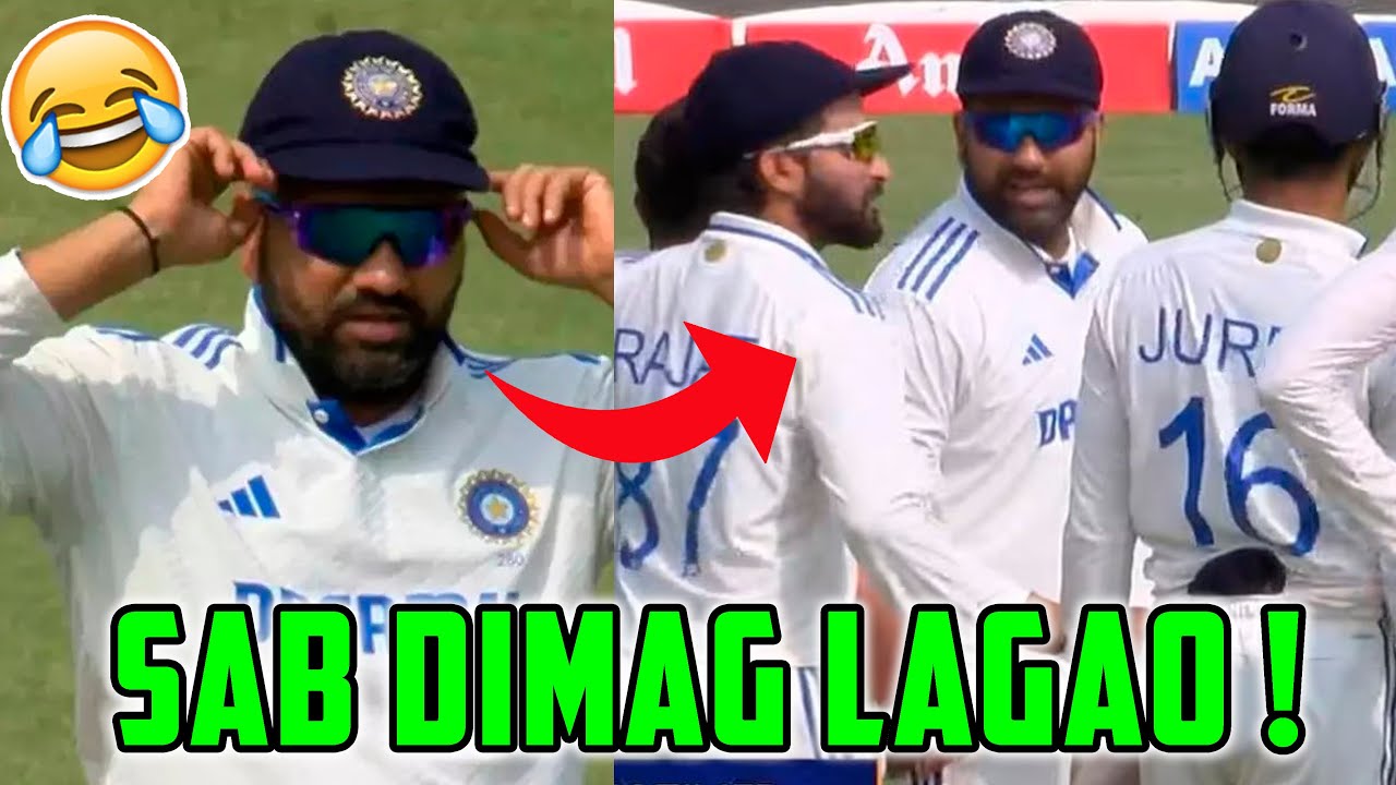 "SAB DIMAG LAGAO" 😂 Rohit Sharma was CONFUSED about DRS | Neon Man ...