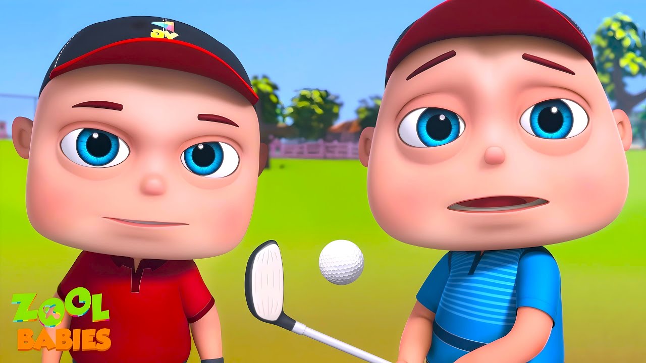 Zool Babies Playing Golf Episode | Zool Babies Series | Cartoon ...