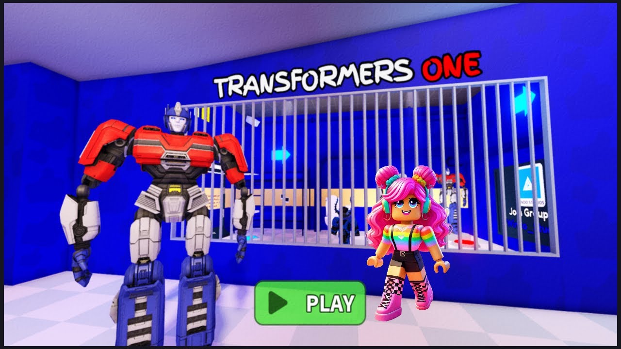 transformer - prison run obby - YouTube