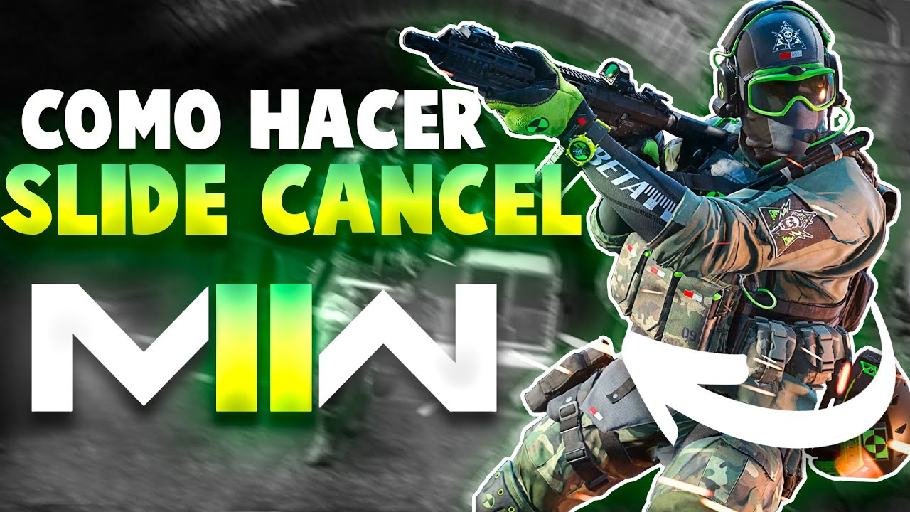 COMO HACER SLIDE CANCEL en COD MODERN WARFARE 2 / TUTORIAL ...
