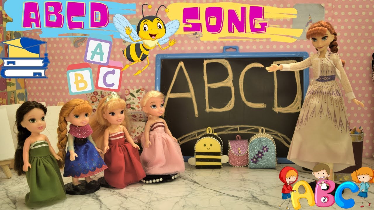 Hindi ABCD Song 2025 | A for Apple, B for Bat | Barbie Doll Play & Fun ...
