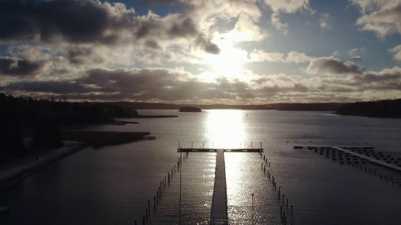 midwinter sunset in Pargas, Finland - YouTube