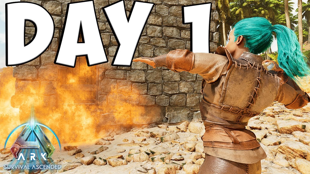 Day 1 RAIDING And DOMINATING Everyone On ASA Small Tribes - Ark ...