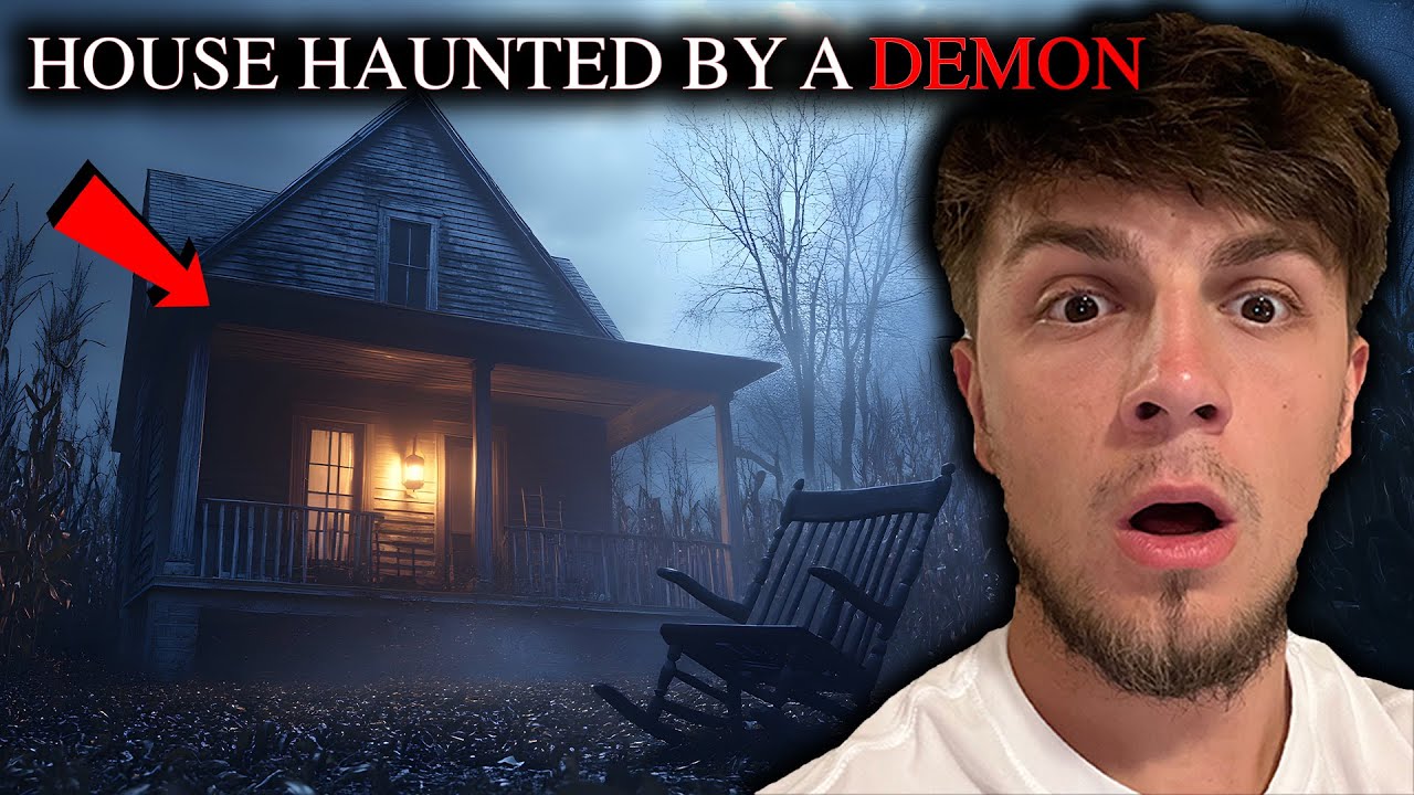 SURVIVING 48 HOURS IN HAUNTED DEMON HOUSE - TERRIFYING CAUGHT ON CAMERA ...