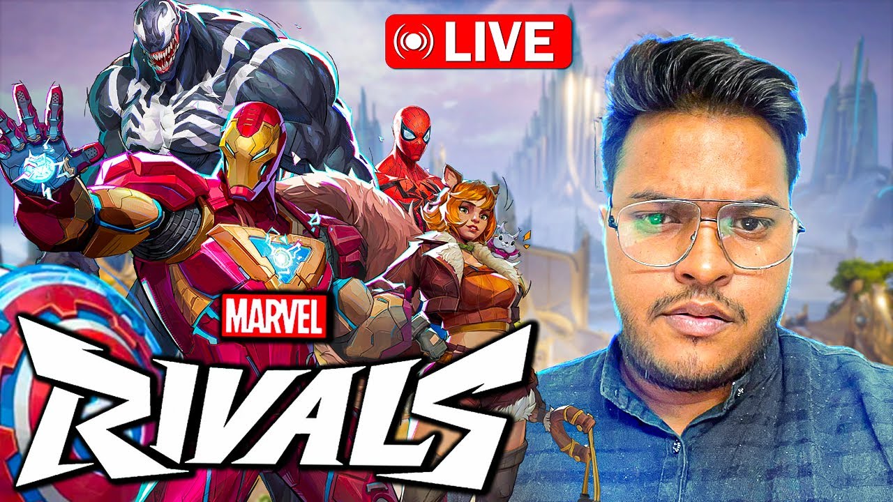 Marvel Rivals LAUNCH DAY! | My First Gameplay LIVE 🔴 - YouTube