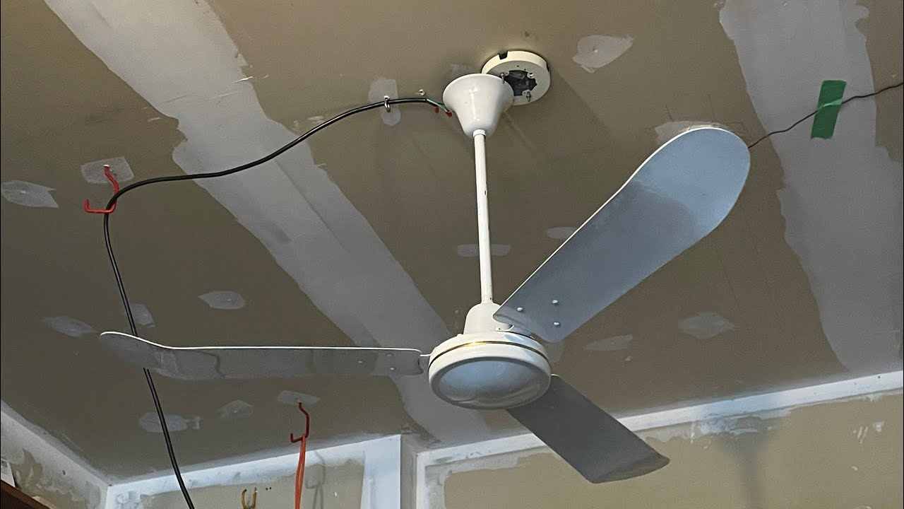 1983 Nadair Industrial Ceiling Fan - YouTube