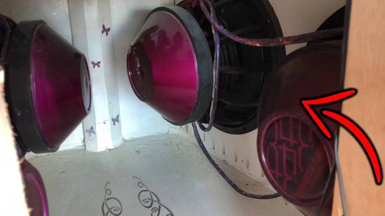 GIRLS 4 12S TRUNK BUILD TEARING UP HER CAR! - YouTube